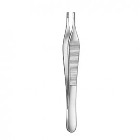 Pinzetten ADSON-BROWN, Chirurgische Pinzette, 12 cm, 7x7 Zähne (alte ...